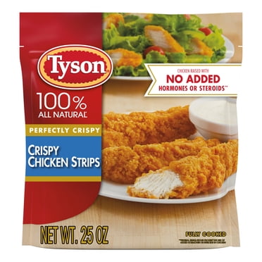 Tyson Fully Cooked and Breaded Chicken Patties, 1.62 lb Bag (Frozen ...