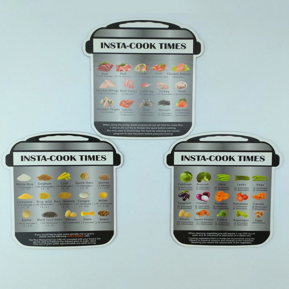 Ymiko Electric Pressure Cooker Cooking Schedule Magnetic Memo Sticker ...