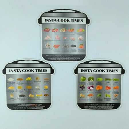 Fyydes Electric Pressure Cooker&Instant Pot Cooking Schedule Magnetic ...