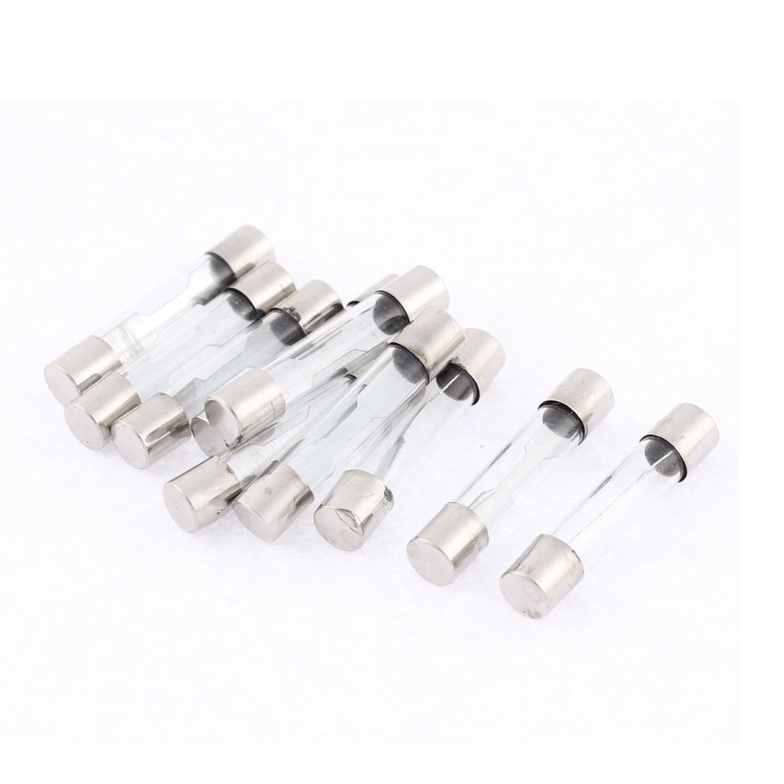 32V 20A Clear Glass Tube Fuses 6mm x 30mm 10 Pcs - Walmart.com