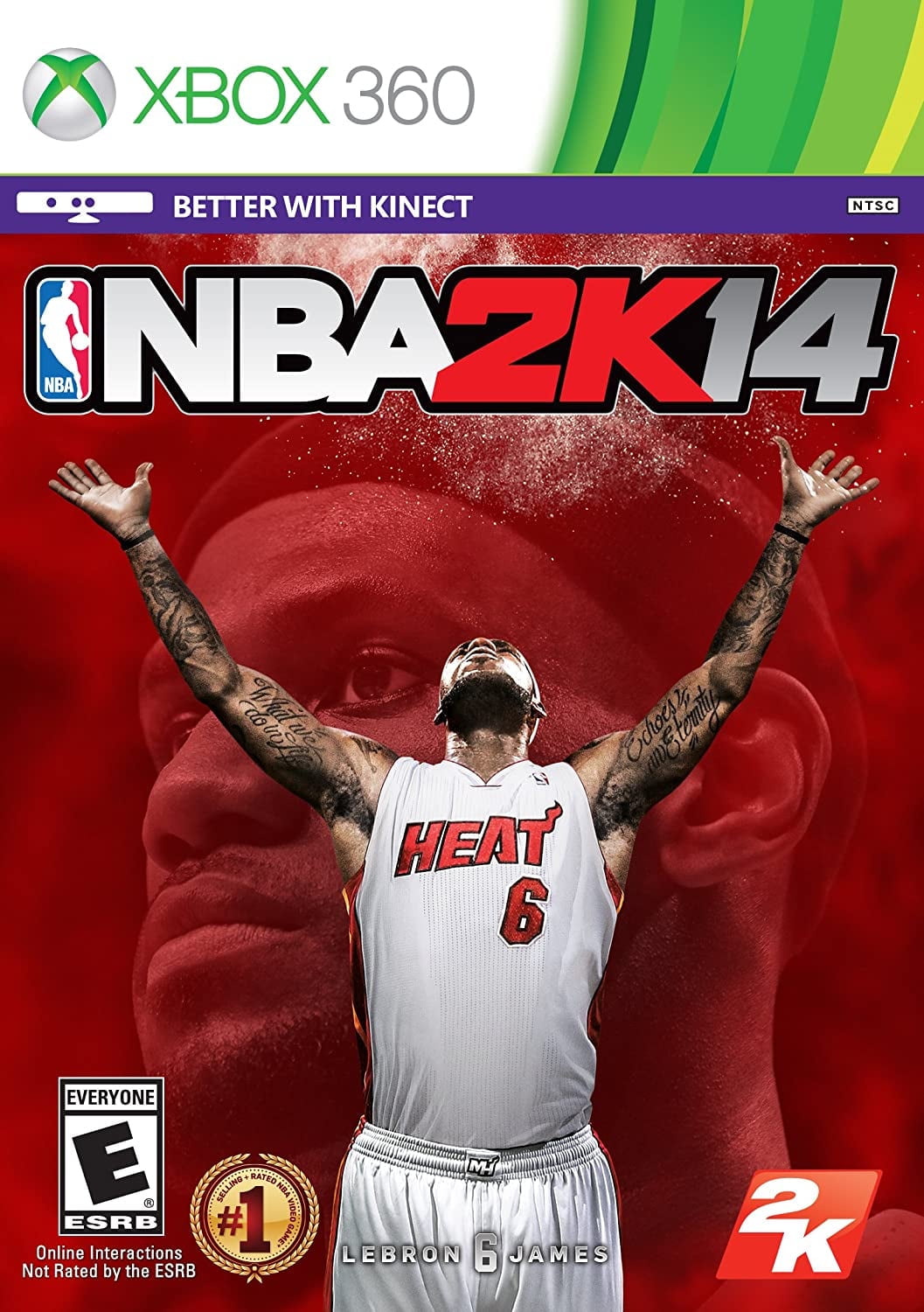 2K NBA 2K14 Video Game for Xbox One with LeBron James Soundtrack and Eco Motion Engine 710425493072 Walmart