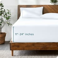 Bare Home Polar Fleece Fitted Bottom Sheet Light Blue Twin XL - Walmart.com