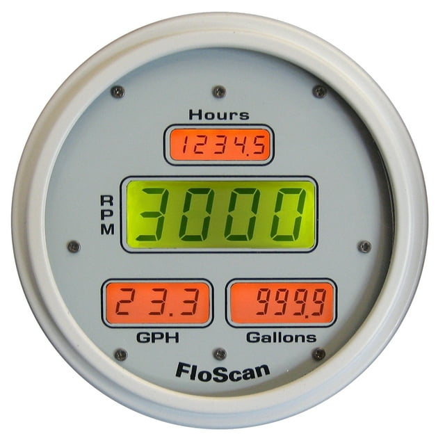 FLOSCAN 7200-20B-1 FUEL FLOW METER WHITE - Walmart.com