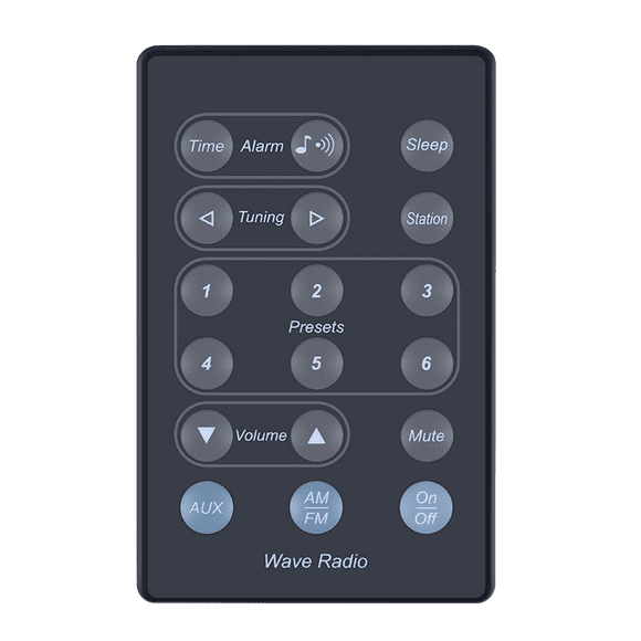 bose wave radio remote