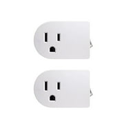 Wideskall 3 Prong Grounded 3 Outlets AC Power Wall Plug On/Off Switch ...