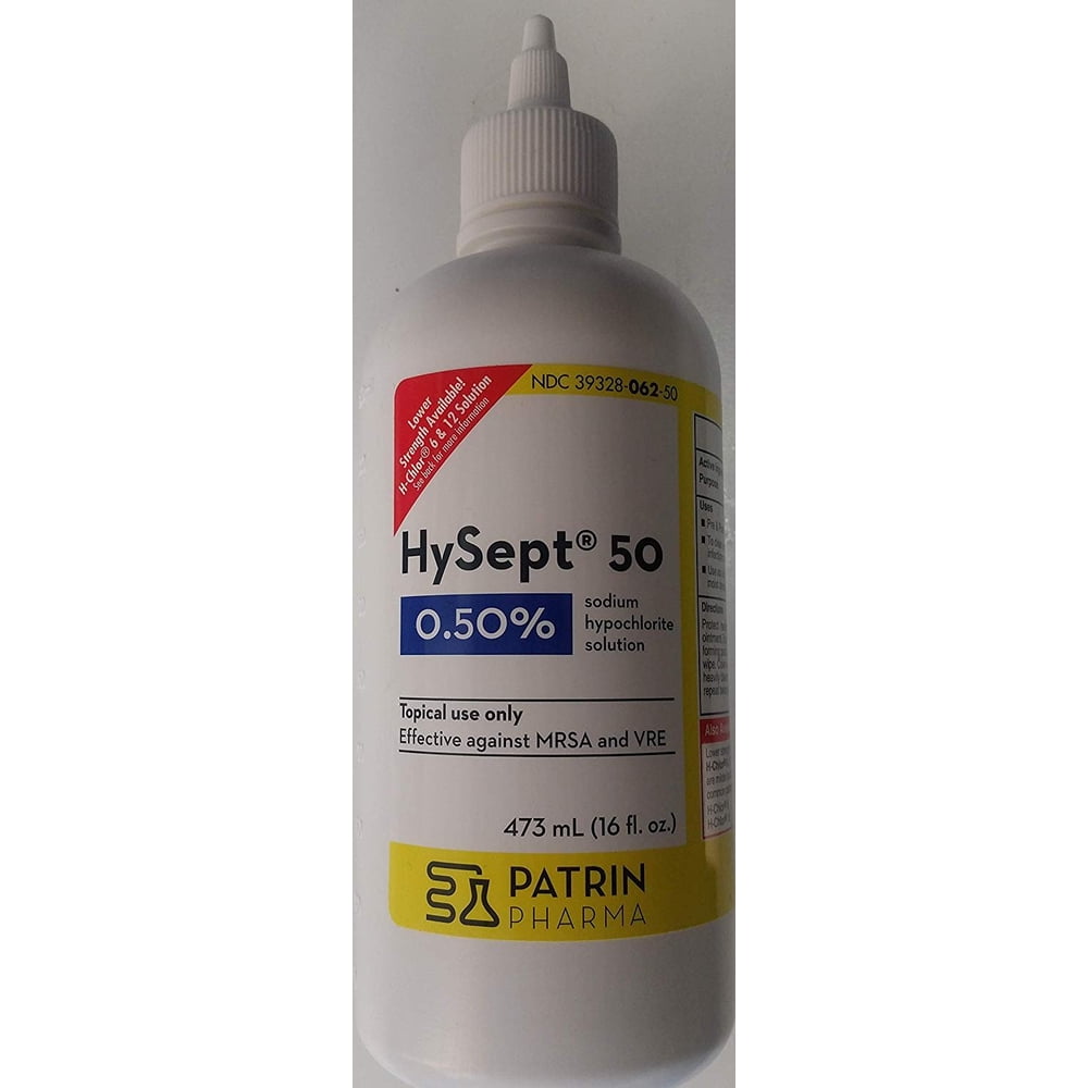 Patrin Pharma Hysept 0.25% Antimicrobial Wound Cleaner, 16 Fl. Oz ...