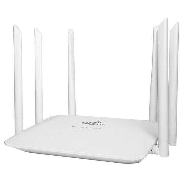 Enrutador 4G Lte 6 Antenas Módem CPE Extensor 300Mbps Desbloqueado (enchufe Europeo) | Bodega ...