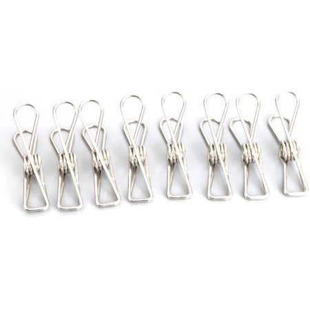 Clothespins Laundry Clips Bulk Clothes Pins with Durable Clamp Metal ...