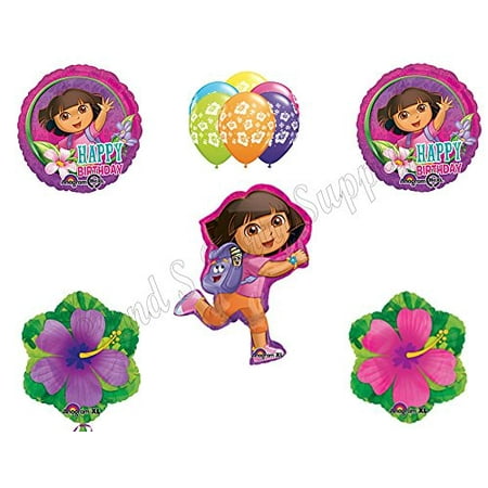 DORA THE EXPLORER Birthday Party Balloons Decoration Supplies Nick ...