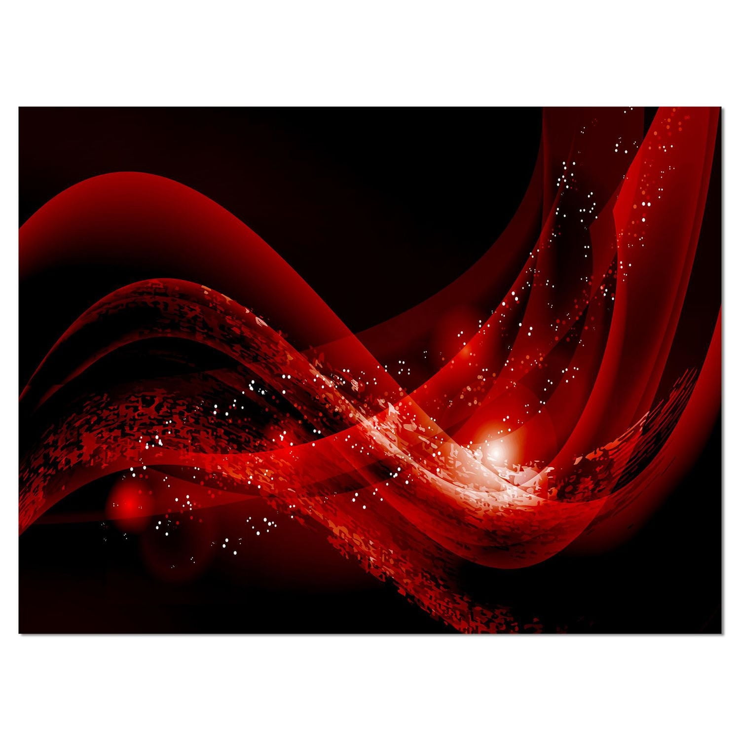 Click here for Designart Dark Red Vector Canvas Wall Art 12 In prices