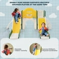 EUROCO 7 in 1 Toddler Slide with Climber, ,Double kids Slides for ...