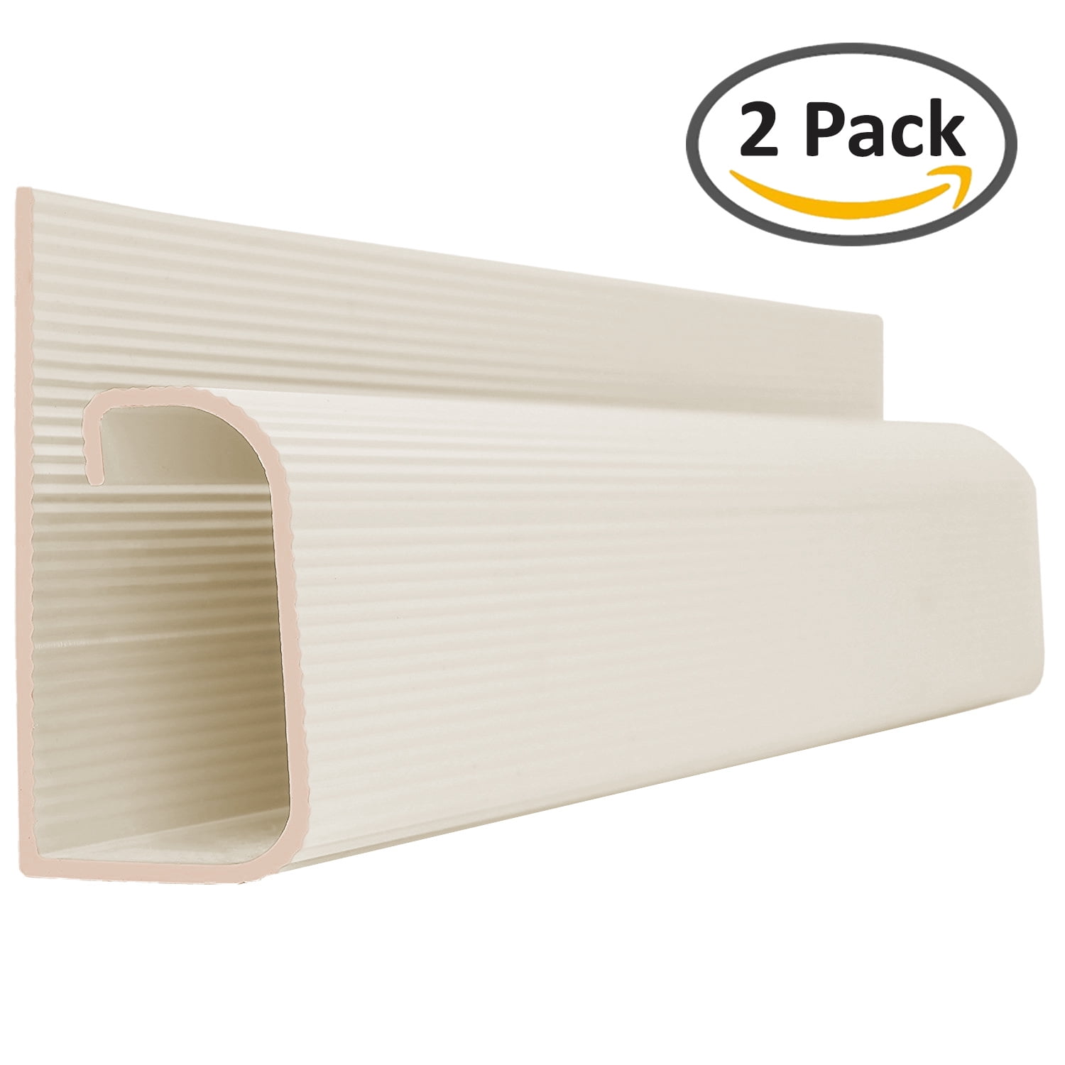 J Channel Surface Raceway - 48" Length - Beige - 2 Pack - Walmart.com