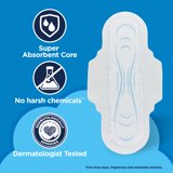 Equate Ultra Thin Pads with Flexi-Wings, Extra Long Super Absorbency ...