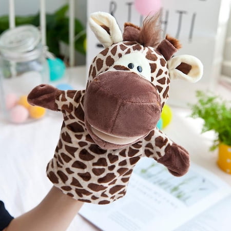 Giraffe Hand Puppet Animal Plush | Walmart Canada