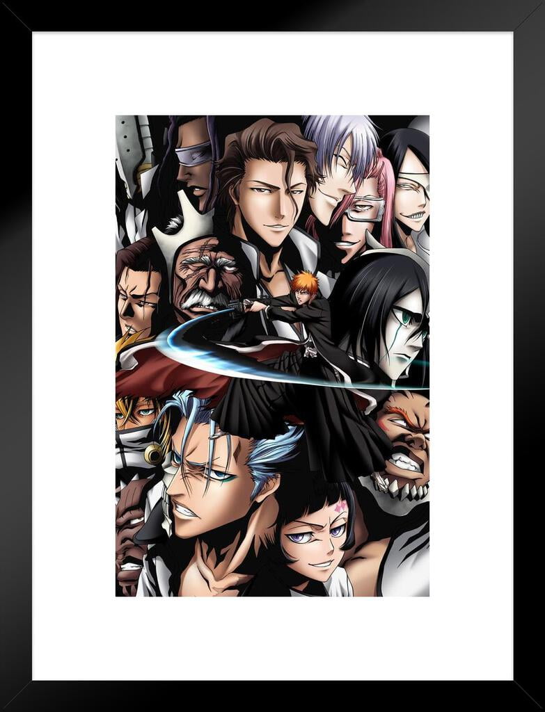 Bleach Poster Anime Merch Manga Group Collage Merchandise Series Comic ...