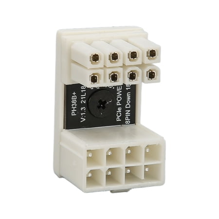 Degree GPU Connector,GPU PCIe Connector White GPU Power Adapter Board ...