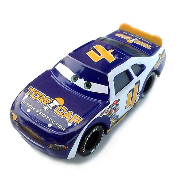Disney Pixar Cars 2 Metal Diecast Car Toy Lightning Mcqueen Number/4 ...