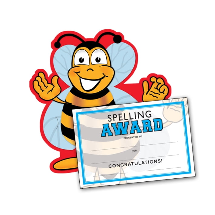 Spelling Bee Award Certificate Template