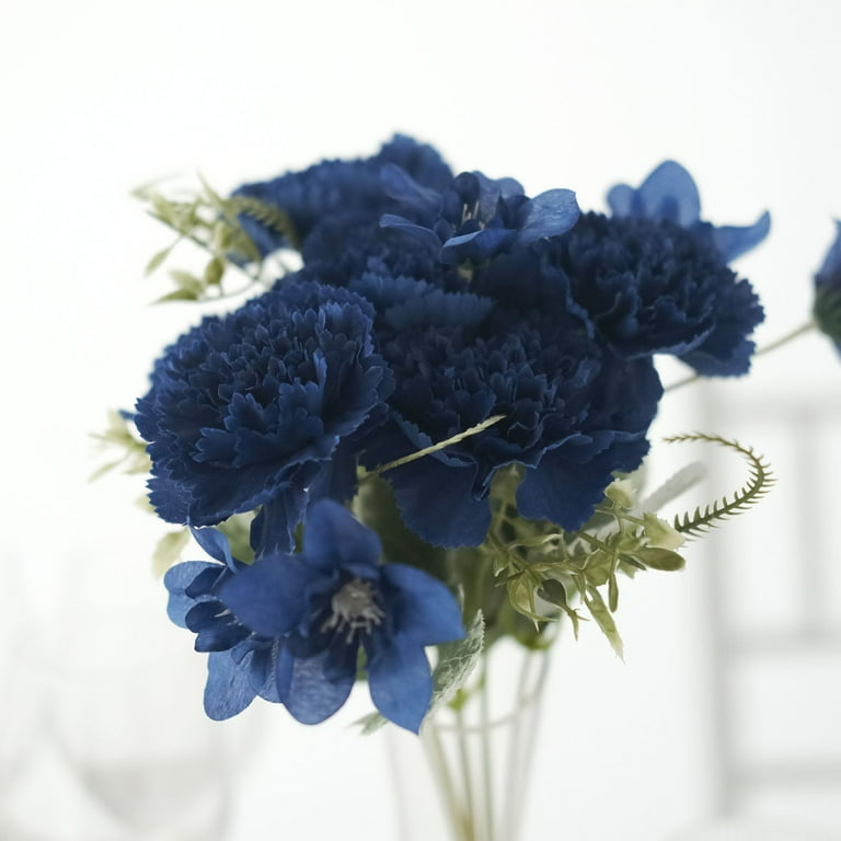 Blue Carnation Flower Arrangements