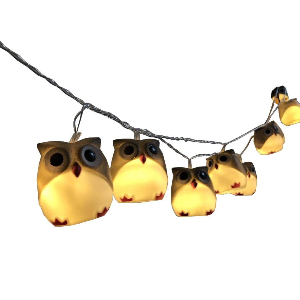 Bangcool 5.41ft Halloween String light Owl Decorative Party Light ...