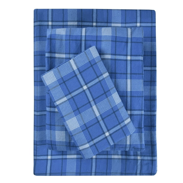 Enviohome 100% Cotton King Sheets Set - 160 GSM Soft and Cozy Flannel ...