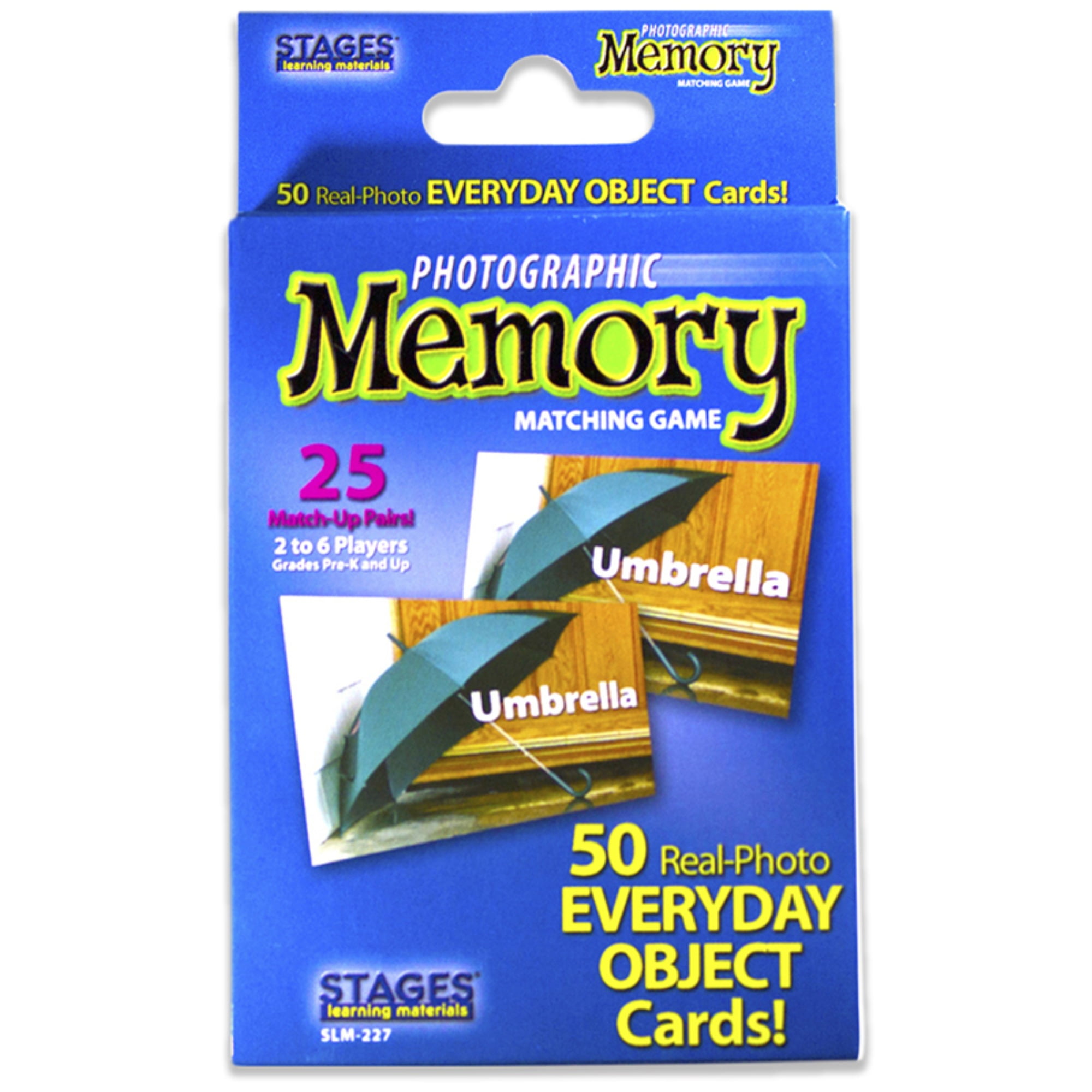 Picture Memory Everyday Objects Card Game - Walmart.com