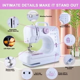 Electric Mini Sewing Machine for Beginners, Adults, Kids with 12 ...