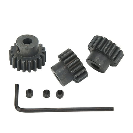 RC Pinion Gear, 16T 17T 18T 5mm Anti Rust M1 Pinion Gear Sets For 1:8 ...