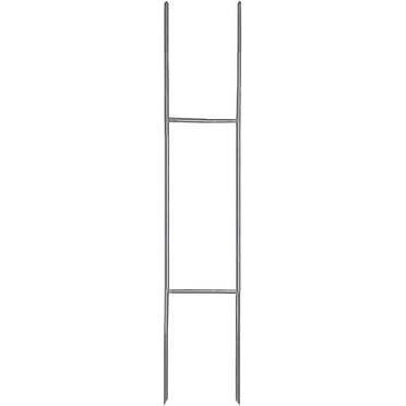 100 Metal Wire Stakes 30'', Pack of 100 Stake Double H-Frame 10x30 inch ...