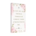 All Things Through Christ Decorative Blank Wall Plate Cover ...