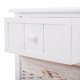 Topbuy 3 Layer Drawer Bed Side Wood Table Storage Drawer Units End ...