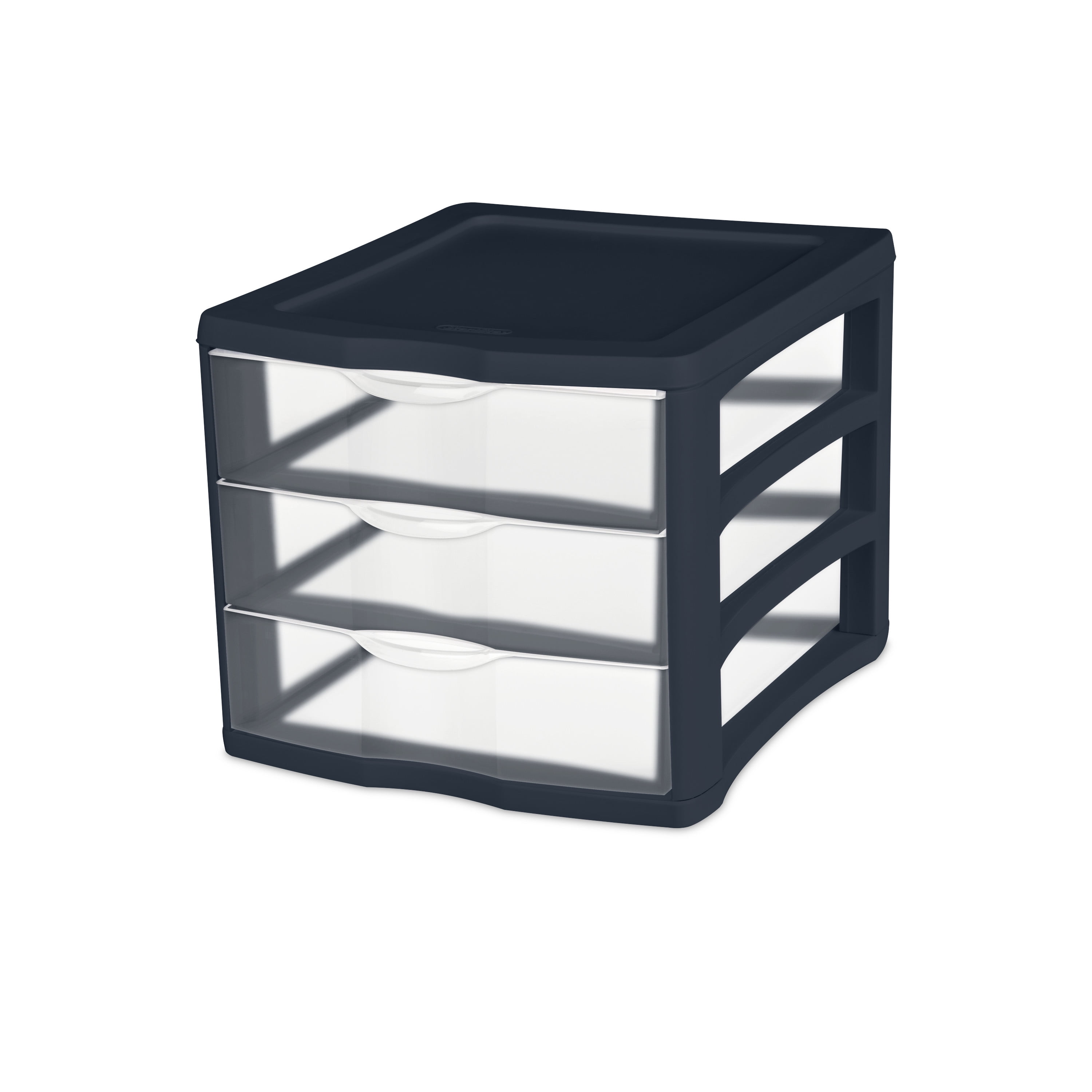 Sterilite 3 Drawer Unit Plastic, Blue Cove - Walmart.com
