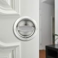 304 Stainless Steel Privacy Door Lock, Recessed Cup Handle Flush Pull ...