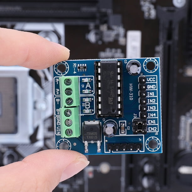 Peggybuy L293D Motor Drive Module DC4.5-36V 4 Channel DC Motor Drive ...