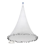 Fitec Super Spreader RS750 Cast Net White Nylon 4 ft. x 3/8 in, Mesh, 3 ...