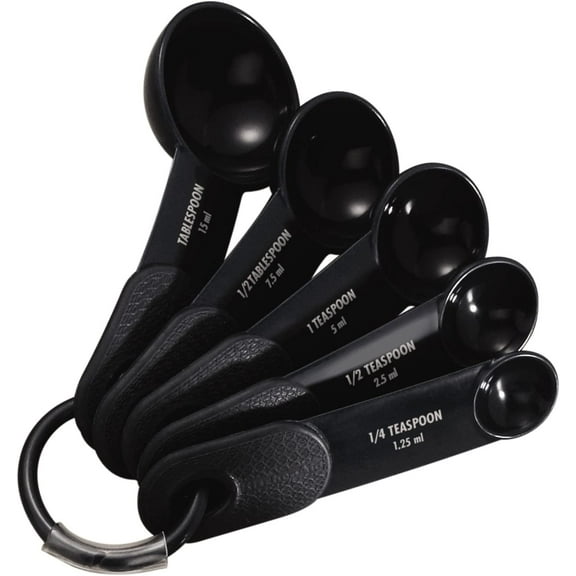 GOOHOCHY Measuring Spoons for Kitchen Use Stackable Plastic Spoon Set ...