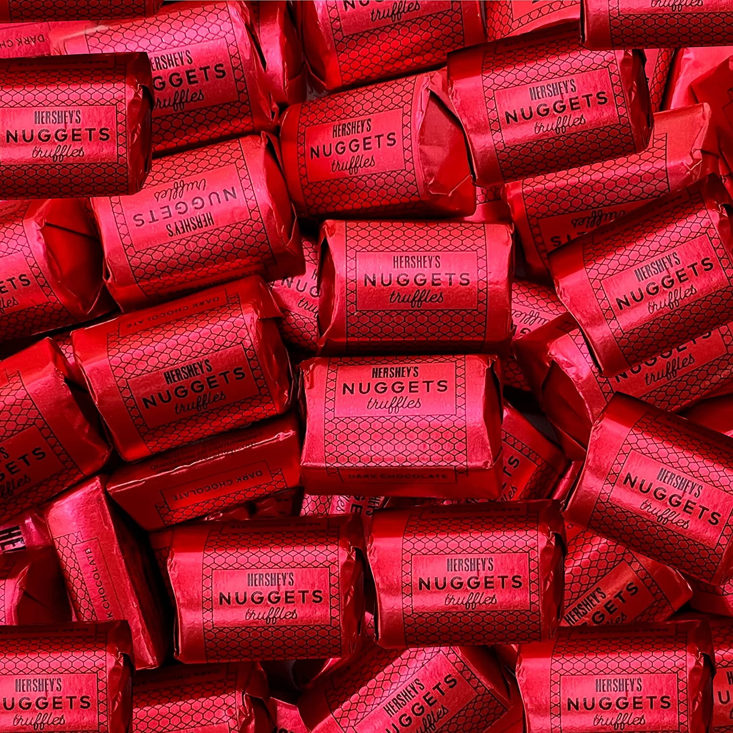 HERSHEY'S NUGGETS Dark Chocolate Truffles Candy, Bulk Pack 2 Pounds ...