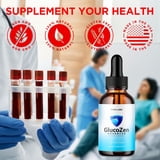 GlucoZen Advanced Formula Drops Blood Balance Support Supplement Gluco ...