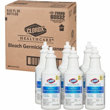 Clorox Healthcare Bleach Germicidal Cleaner, 32 Ounce Spray Bottle ...