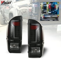 Winjet LED Black and Clear Lens Glow Bar Running Tail Lights for 2016 ...