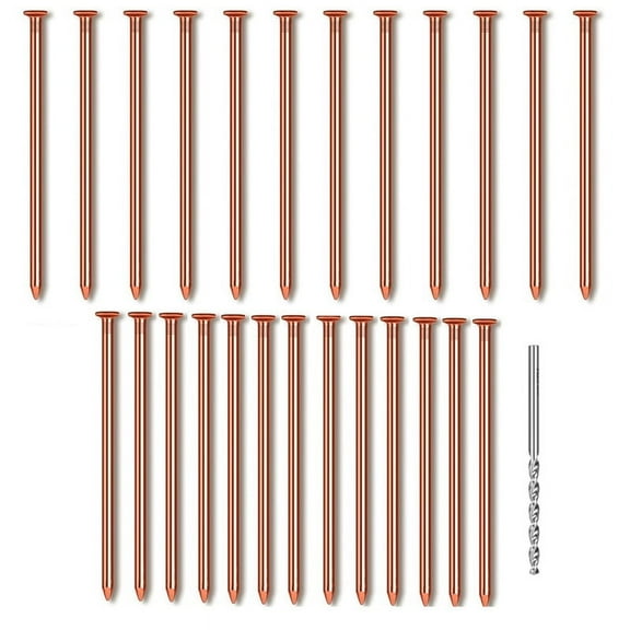 25/20/15Pcs 4Inch Copper Nails For Killing Trees Stump Root Stump ...