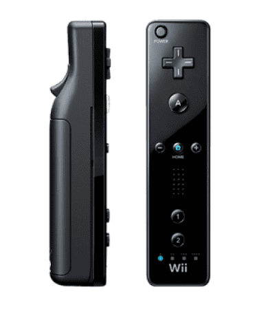 Authentic Official Nintendo Wii Wireless Remote - Black - 100% OEM ...