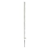Garden Craft 48in H Molded White Plastic Step-in Post, Fence Post ...