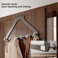 Wall Mounted Hooks Gun Gray, No Drilling Installation, for Entryway ...