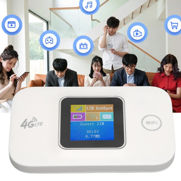 4G Mobile WiFi Router， Portable Wireless Low Cost Travel WiFi， LTE ...