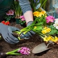 OZERO Gardening Work Gloves Men Women Deerskin Leather Touch Screen ...