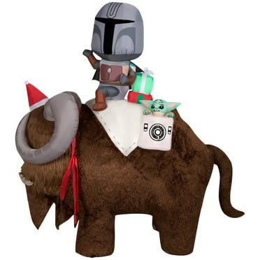 Airblown Inflatables Christmas Mandalorian Razor Crest - Walmart.com