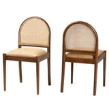 Free Shipping! bali & pari Maryland Boho Dining Chair 2-Piece Walnut ...