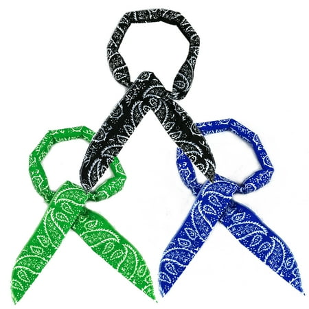 The Elixir USA - The Elixir Ice Cool Scarf Neck Wrap Cooling Scarf, 3 ...