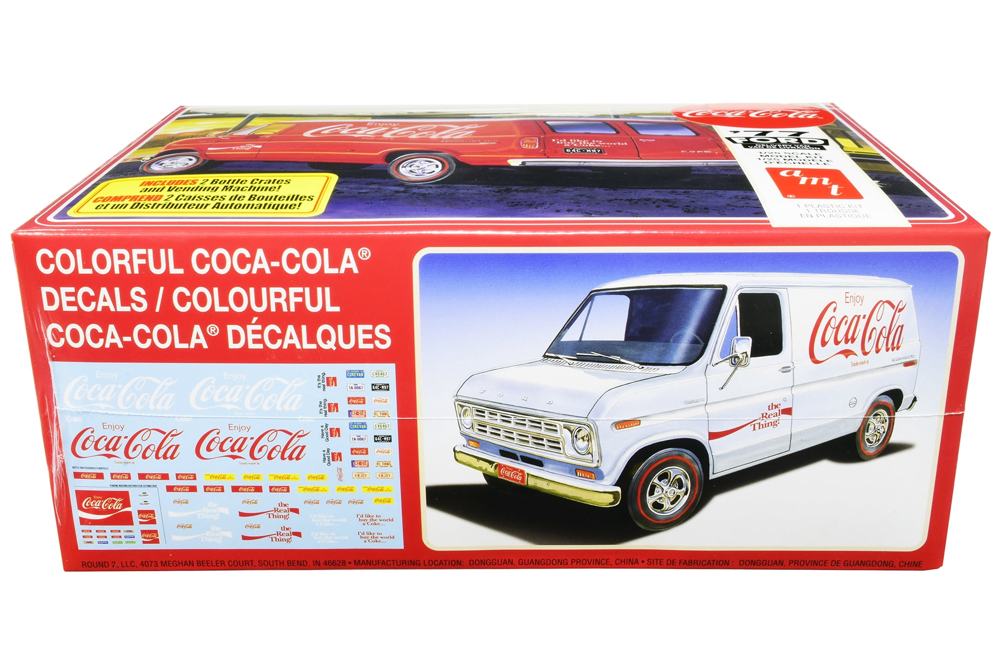 AMT 1/25 コカ・コーラ 1977 フォード デリバリーバン 完成品 (AMT Coca-Cola '77 Ford Delivery ...